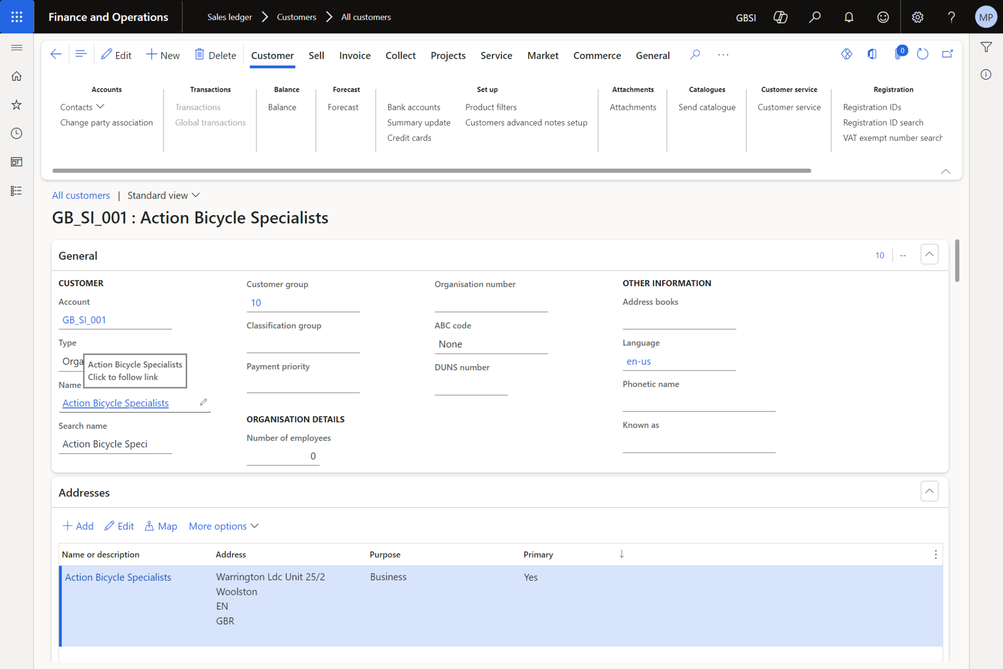 It’s time for a Party in the Global address book – AX7 – The D365 F&O Blog