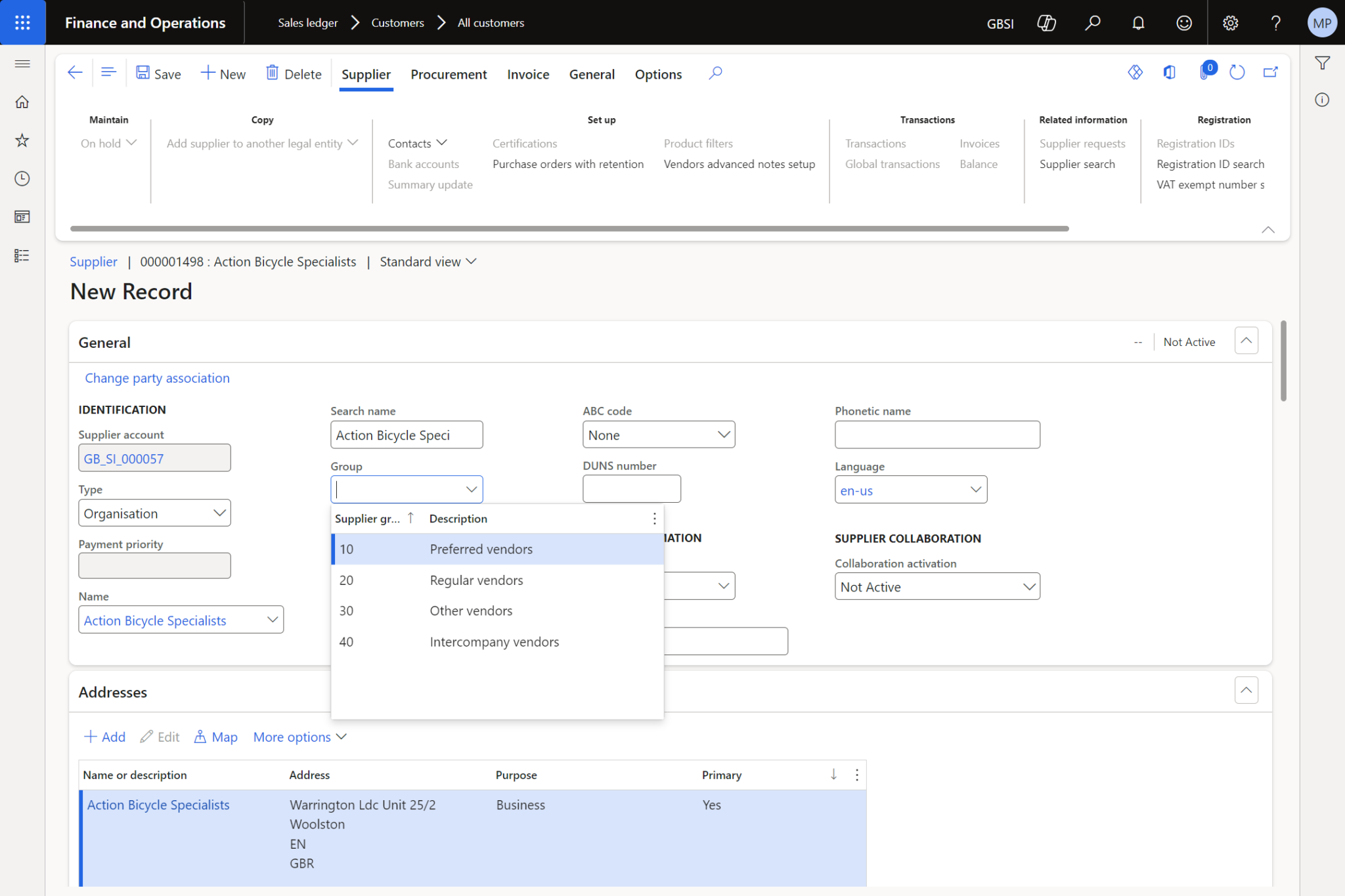 It’s time for a Party in the Global address book – AX7 – The D365 F&O Blog