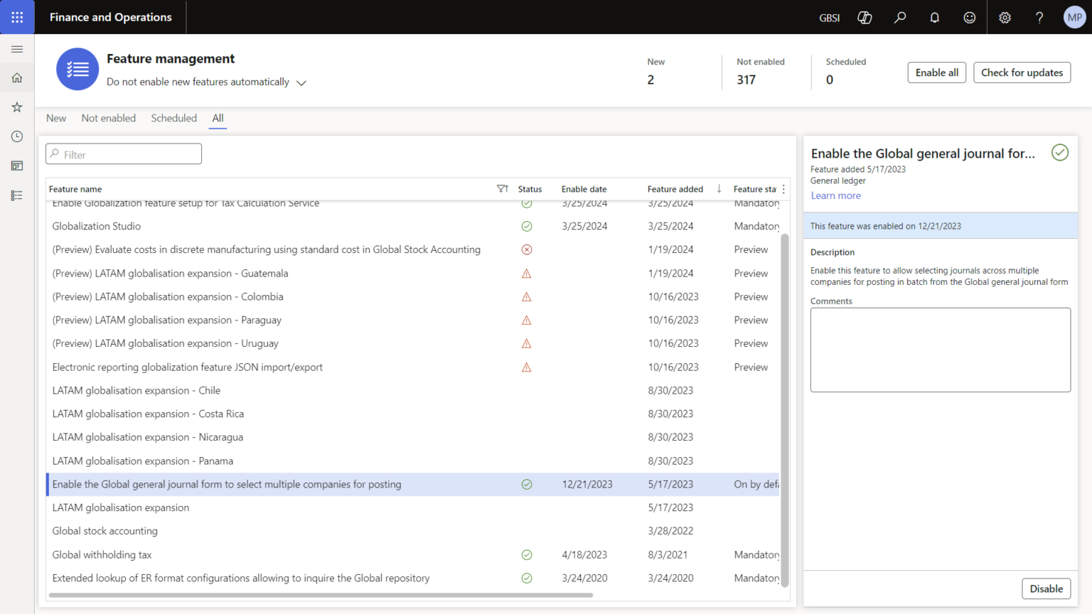 One at a time… batch posting journals across entities? – AX7 – The D365 ...